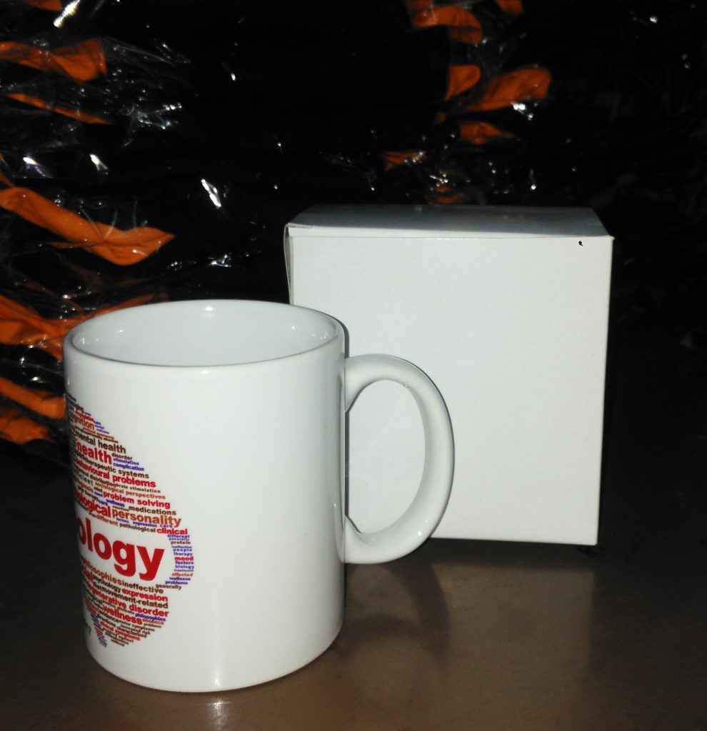 Mug Psychology, Sablon Sublime Souvenir - Kip's Production