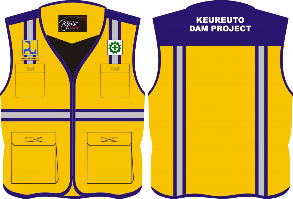 Rompi Lapangan WP, Seragam Rompi DAM - Kip's Production