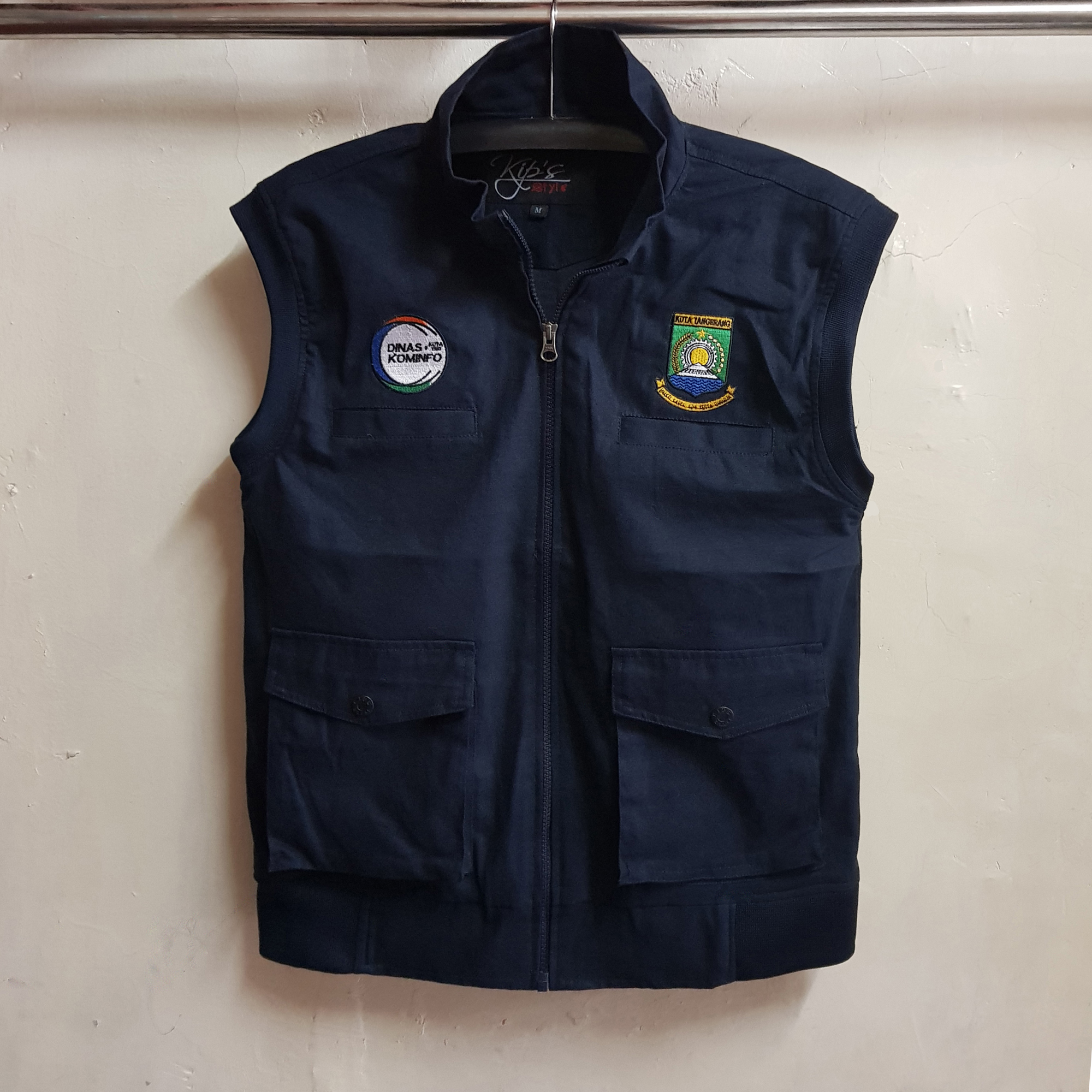 Rompi DISKOMINFO, Seragam Rompi Cotton - Kip's Production