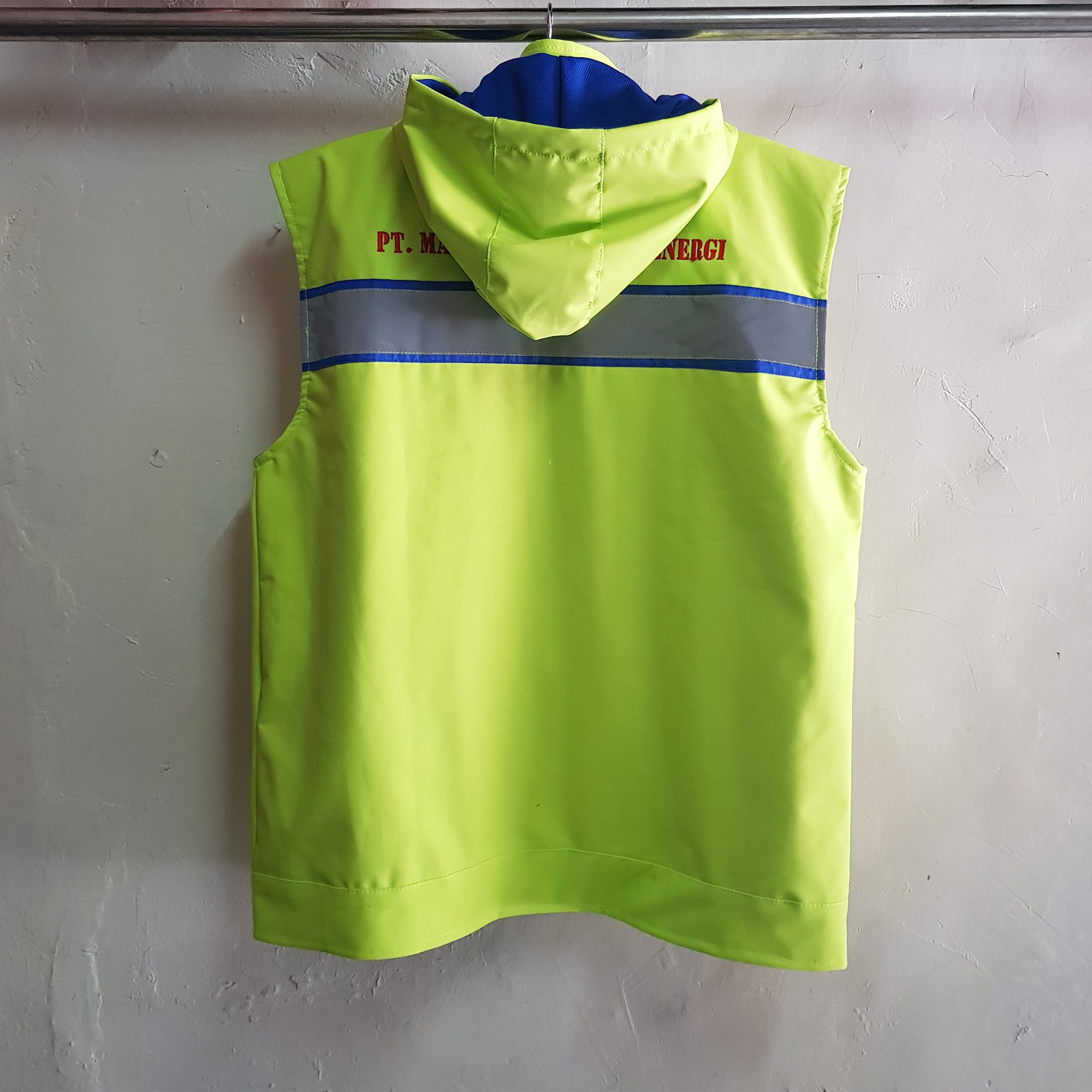 Rompi Hoodie MTE, Seragam Rompi Lapangan - Kip's Production