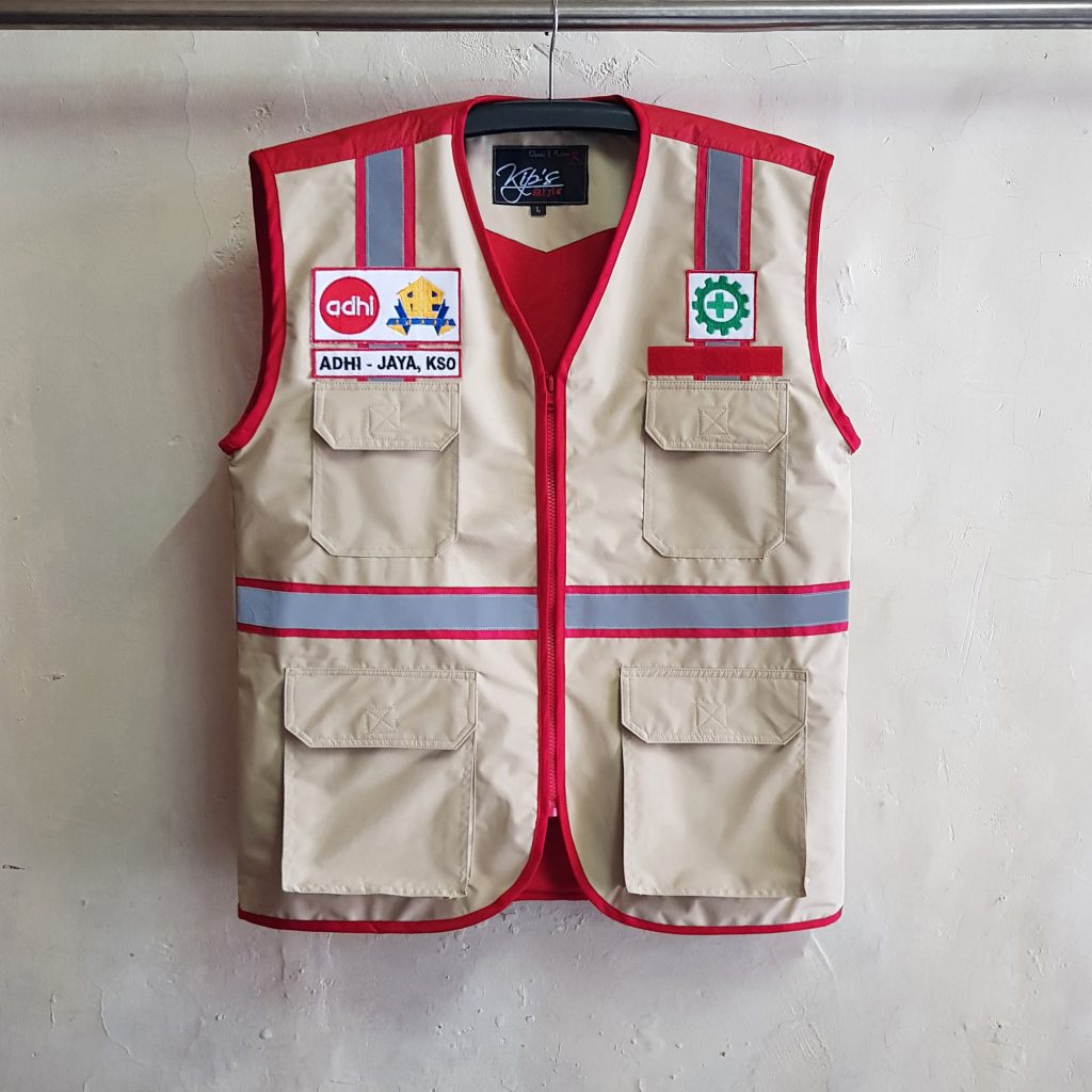 Rompi Safety Adhi Jaya, Seragam Rompi WP - Kip's Production